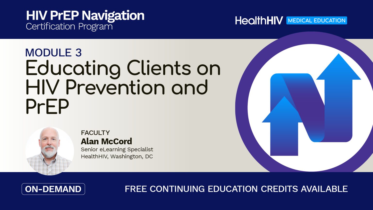 HIV PrEP Navigation Certification Program (HIVPNC) – HealthHIV